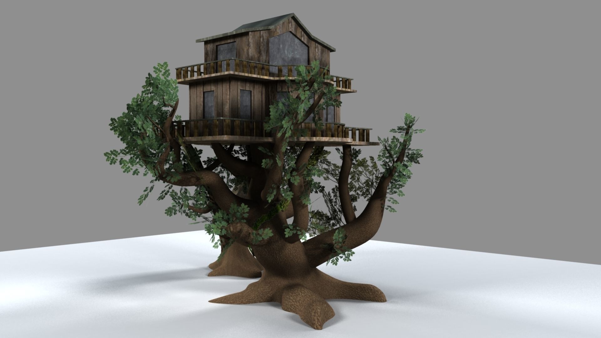 Tree House 3D model | CGTrader