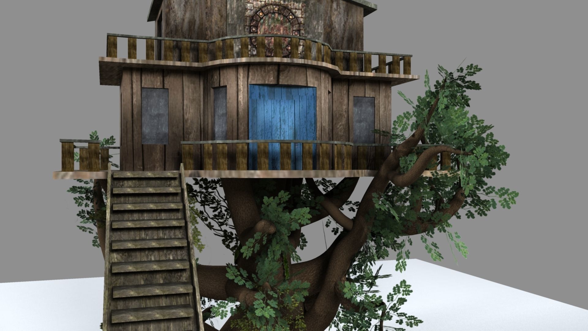 Tree House 3D model | CGTrader