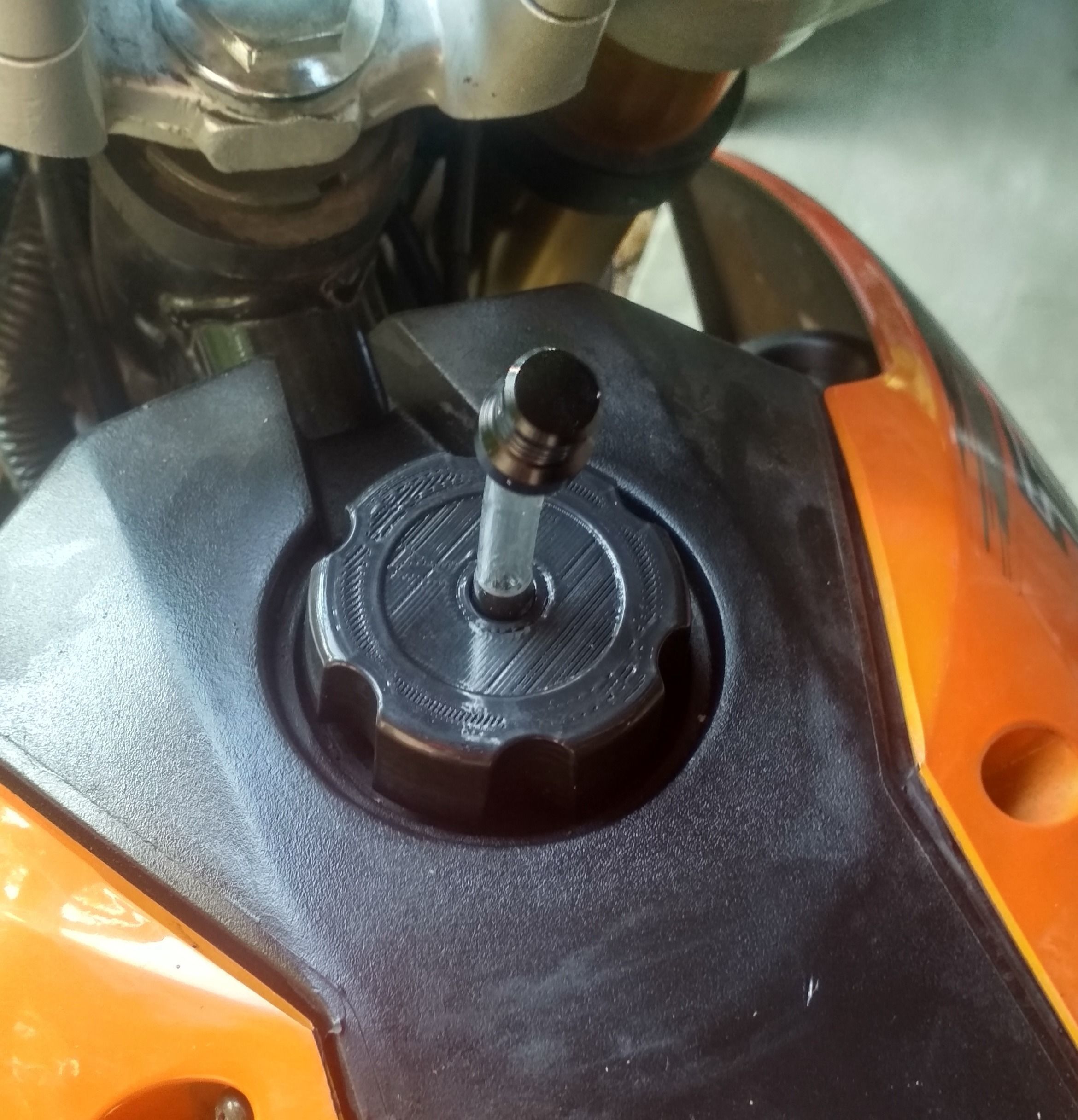 Generic Trigger 50 SM Motorcycle gas tank cap 3D model 3D printable ...