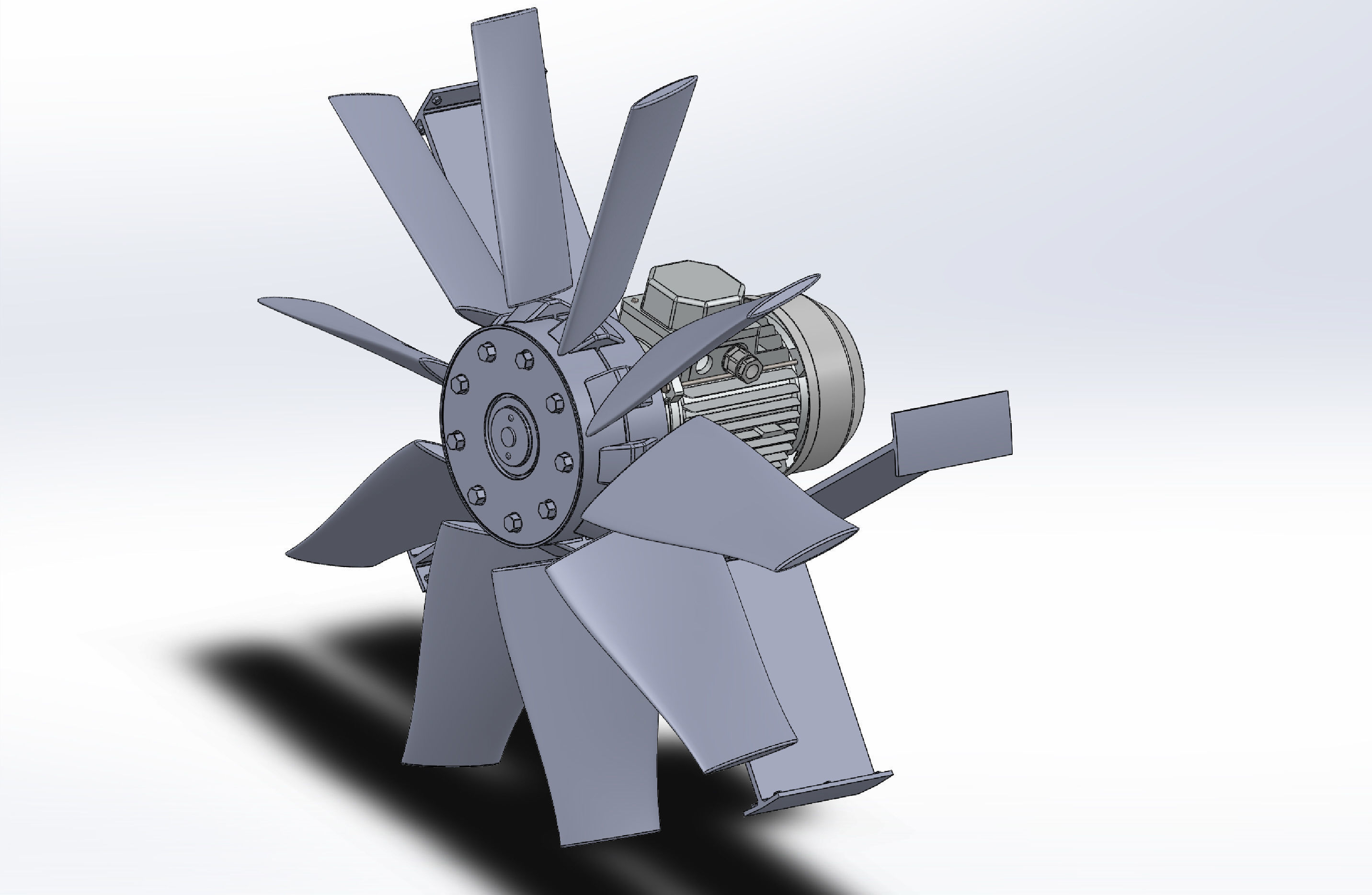 Tunnel Jet Fan 3D model | CGTrader