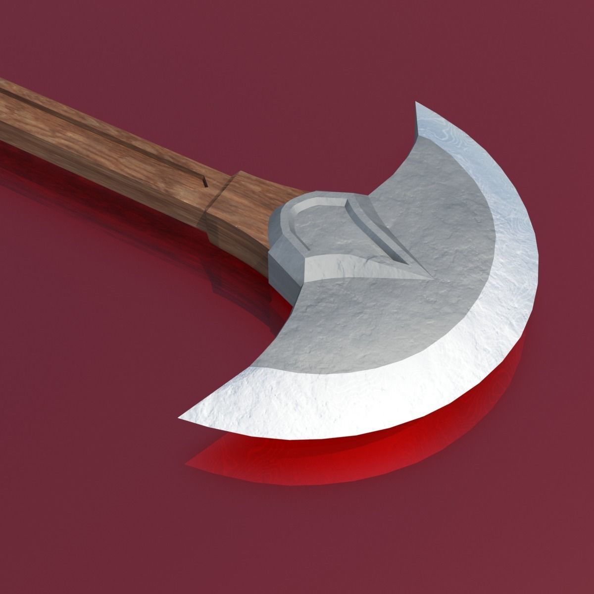 3D model Pendulum Axe Blade VR / AR / low-poly | CGTrader