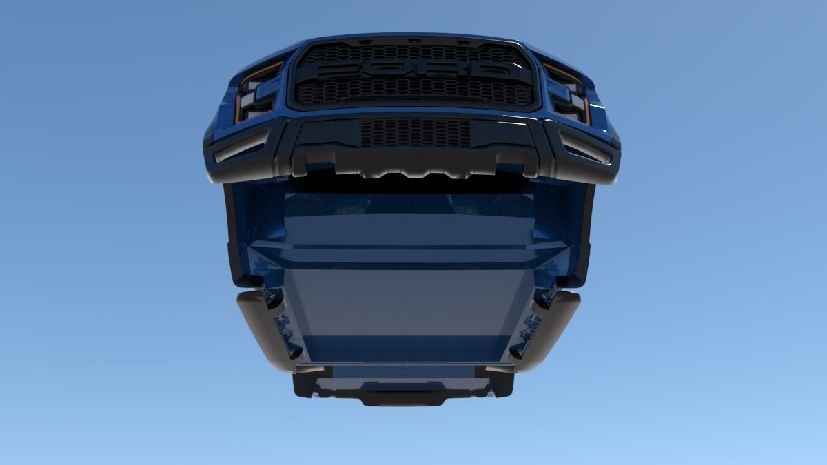 Ford F 150 Raptor Body 3D model 3D printable | CGTrader