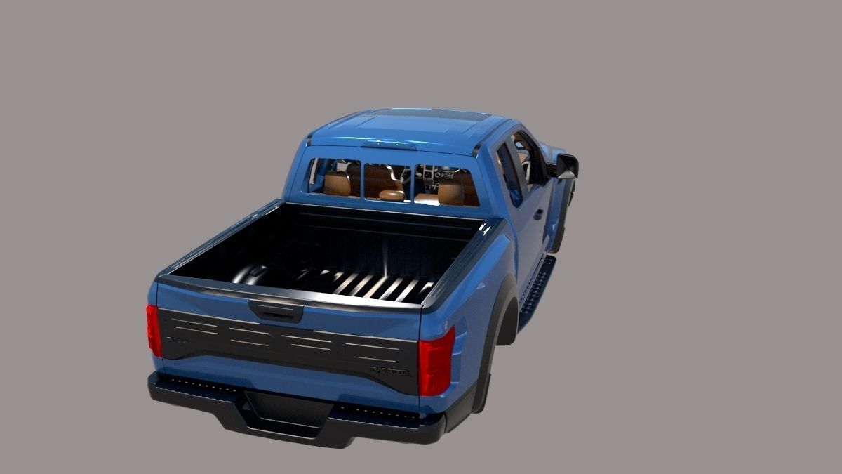 Ford F 150 Raptor Body 3D model 3D printable | CGTrader
