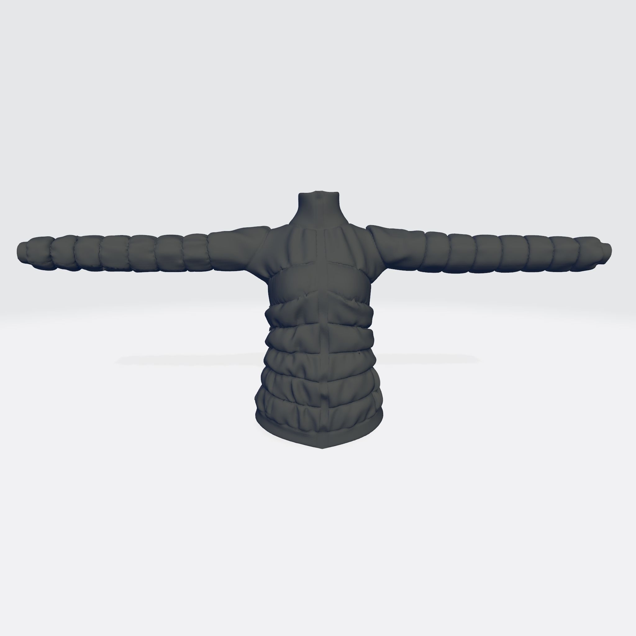 Padding jumper obj file 3D model | CGTrader