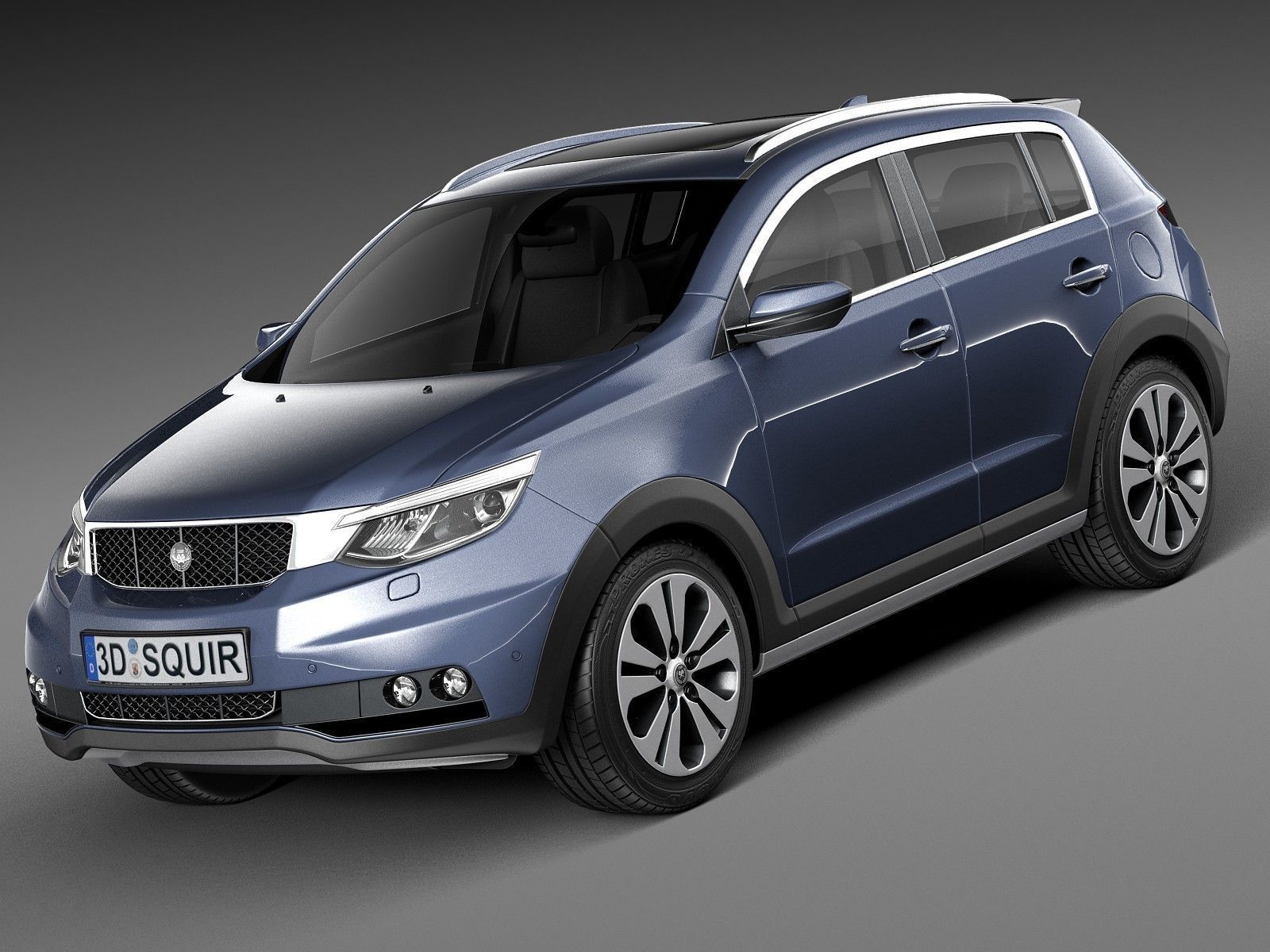 Generic SUV v1 2016 3D model | CGTrader