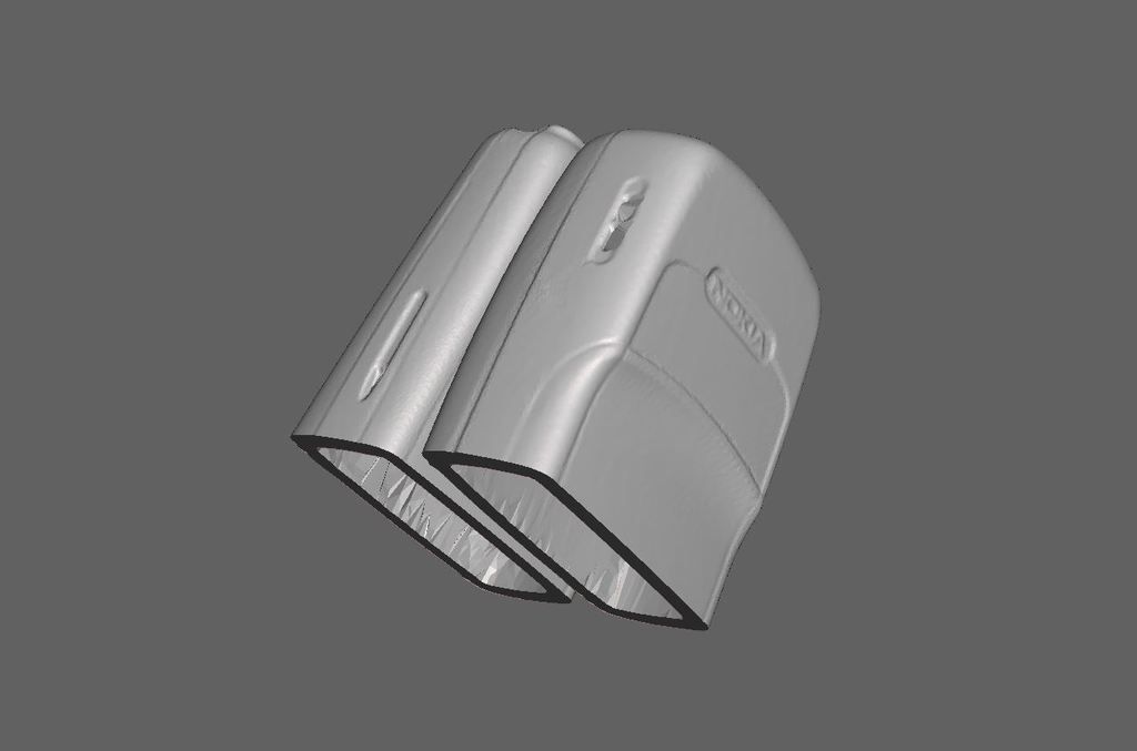 Nokia Mobile Phone 3D Scan And Keychain free 3D model 3D printable ...