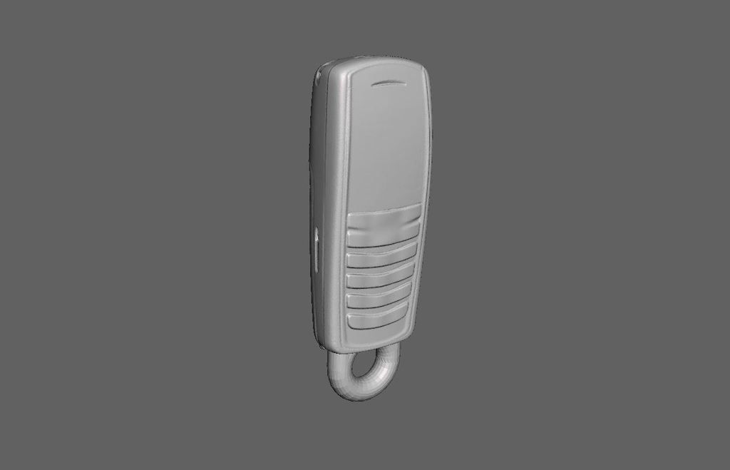 Nokia Mobile Phone 3D Scan And Keychain free 3D model 3D printable ...