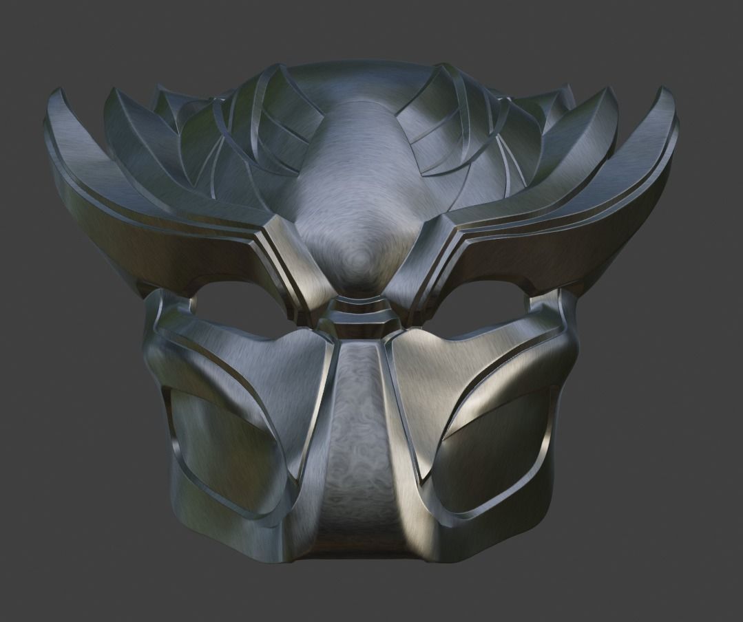 Predator Phoenix helmet mask for face 3D model 3D printable | CGTrader
