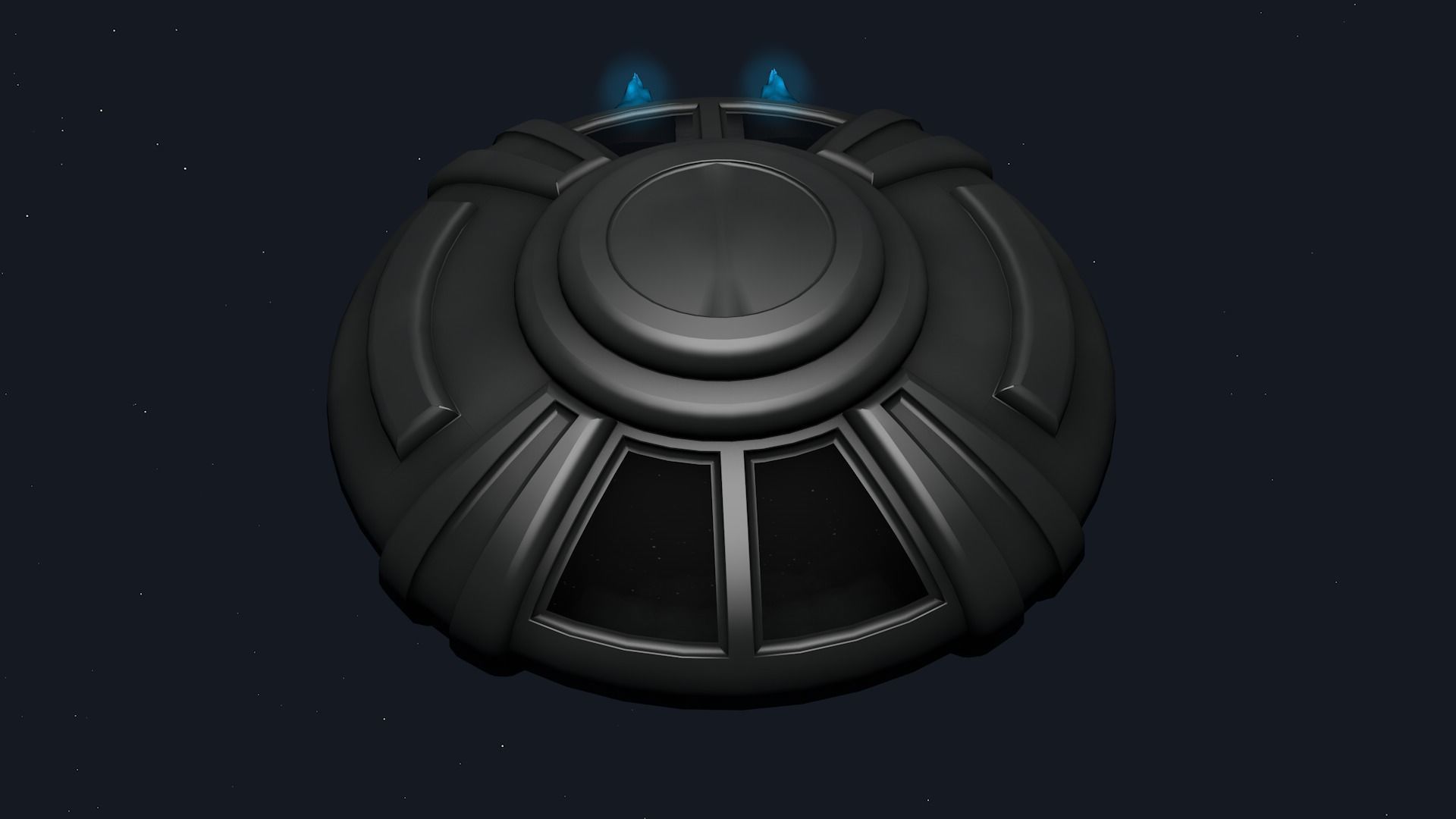 UFO Spaceship free VR / AR / low-poly 3D model | CGTrader