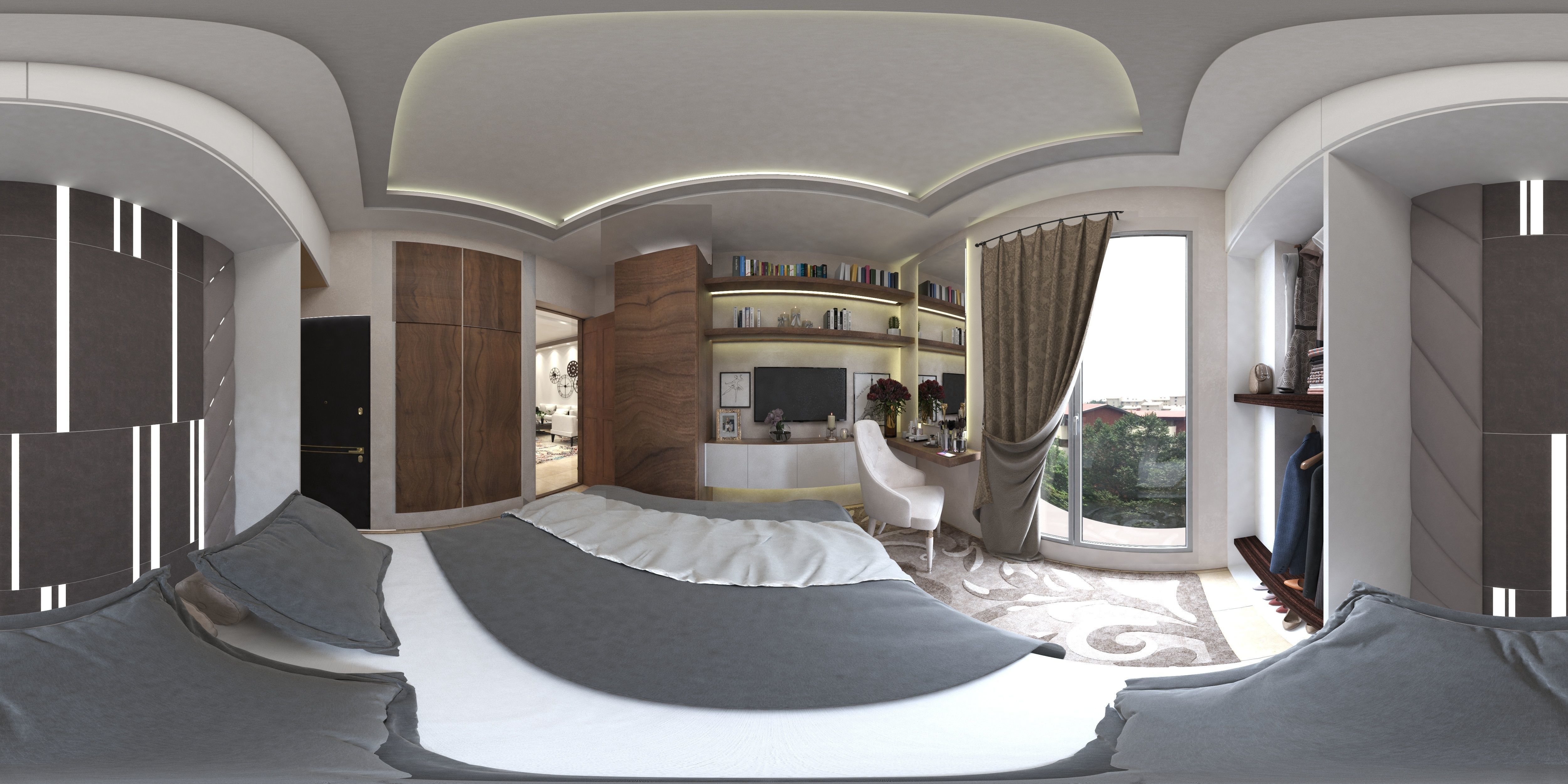 360 interior home 01 3D model | CGTrader