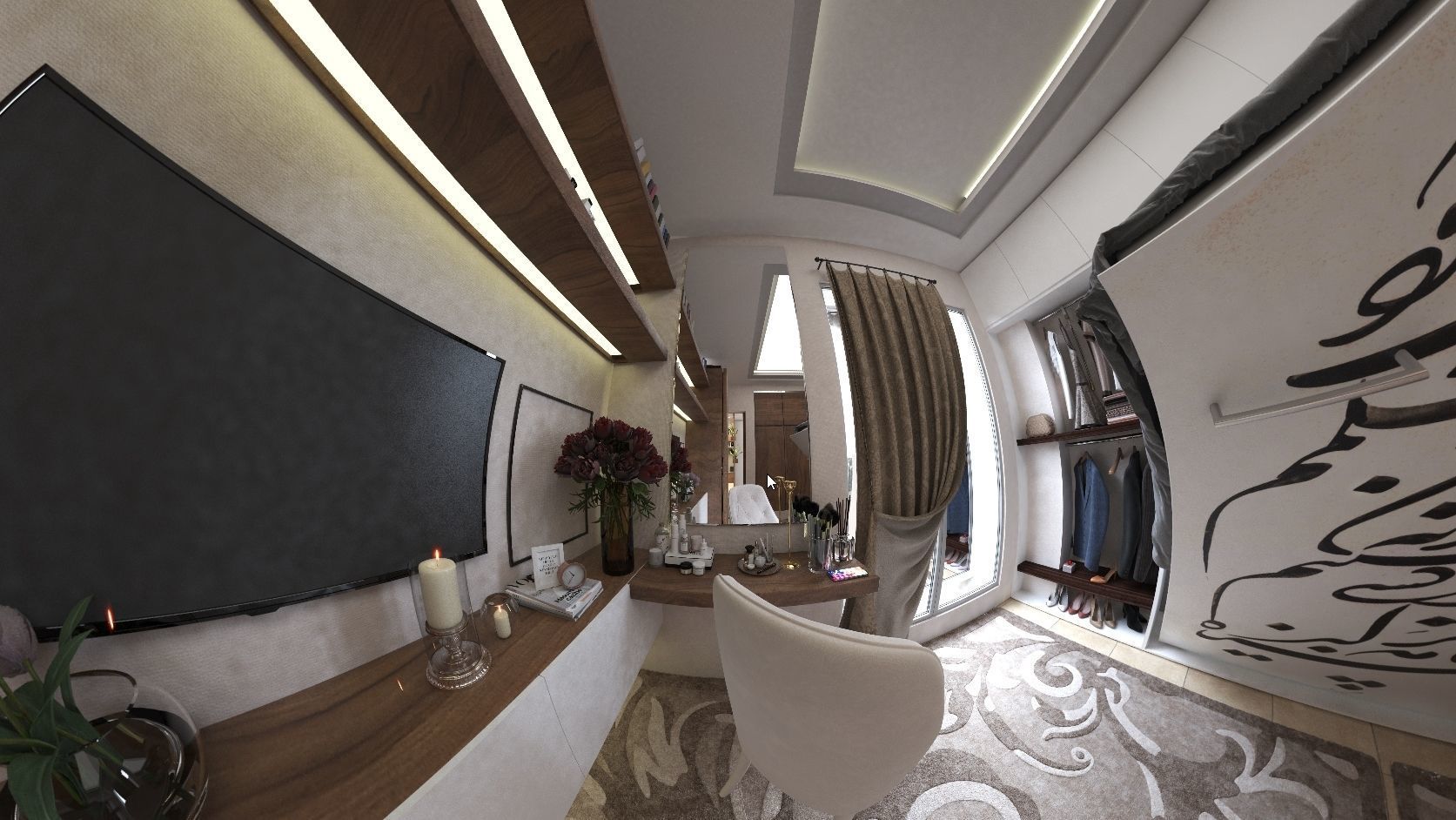 360 interior home 01 3D model | CGTrader