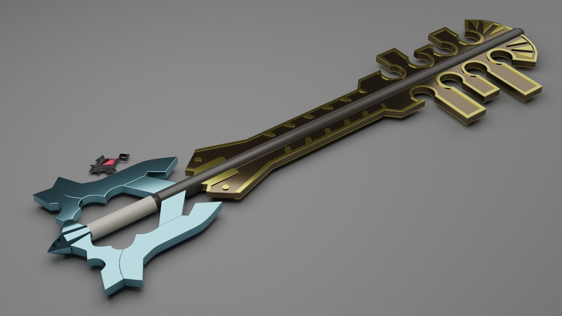 Terra Keyblade End of The Earth 3D model | CGTrader