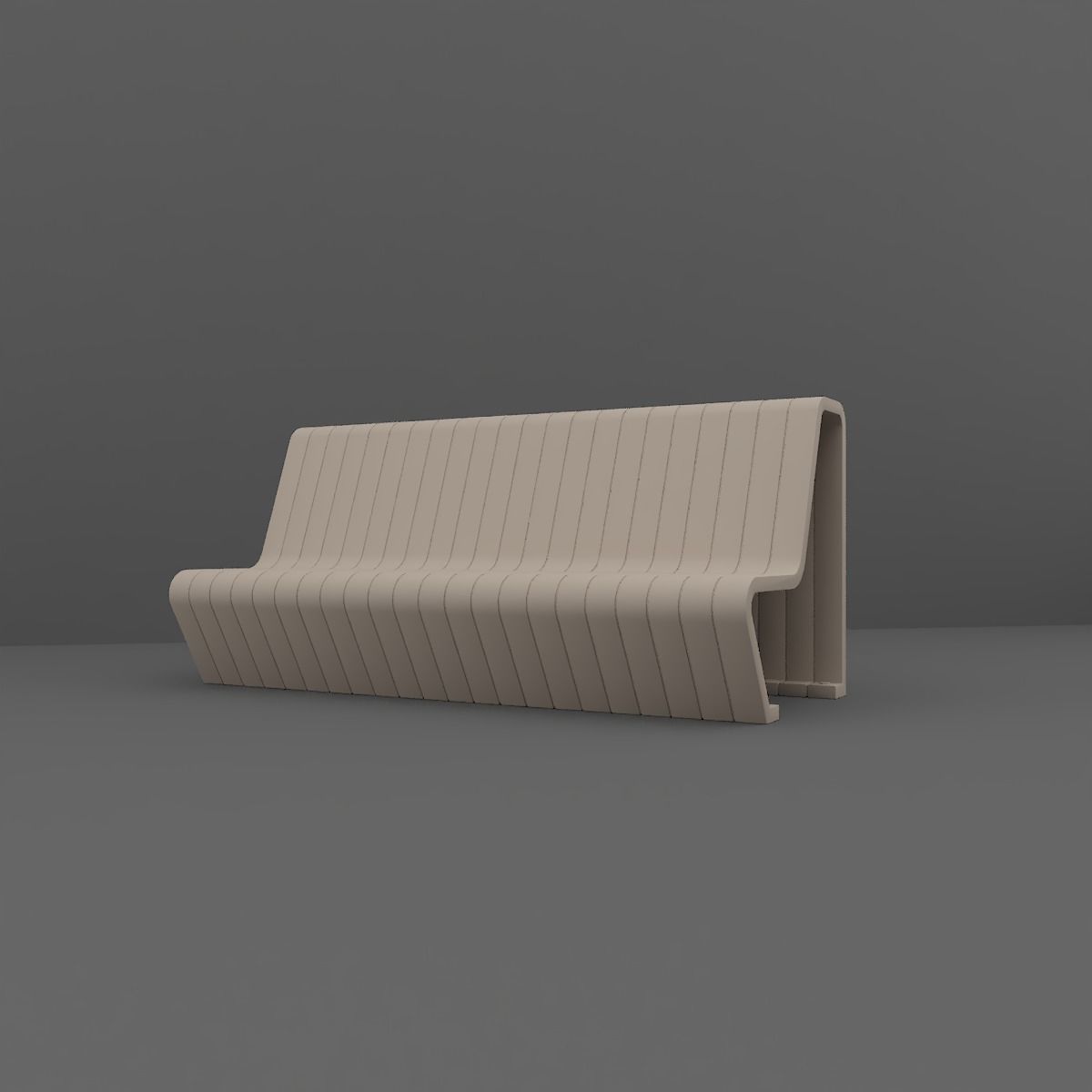 bench free 3D model | CGTrader