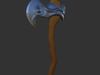 Styled Axe free 3D model | CGTrader
