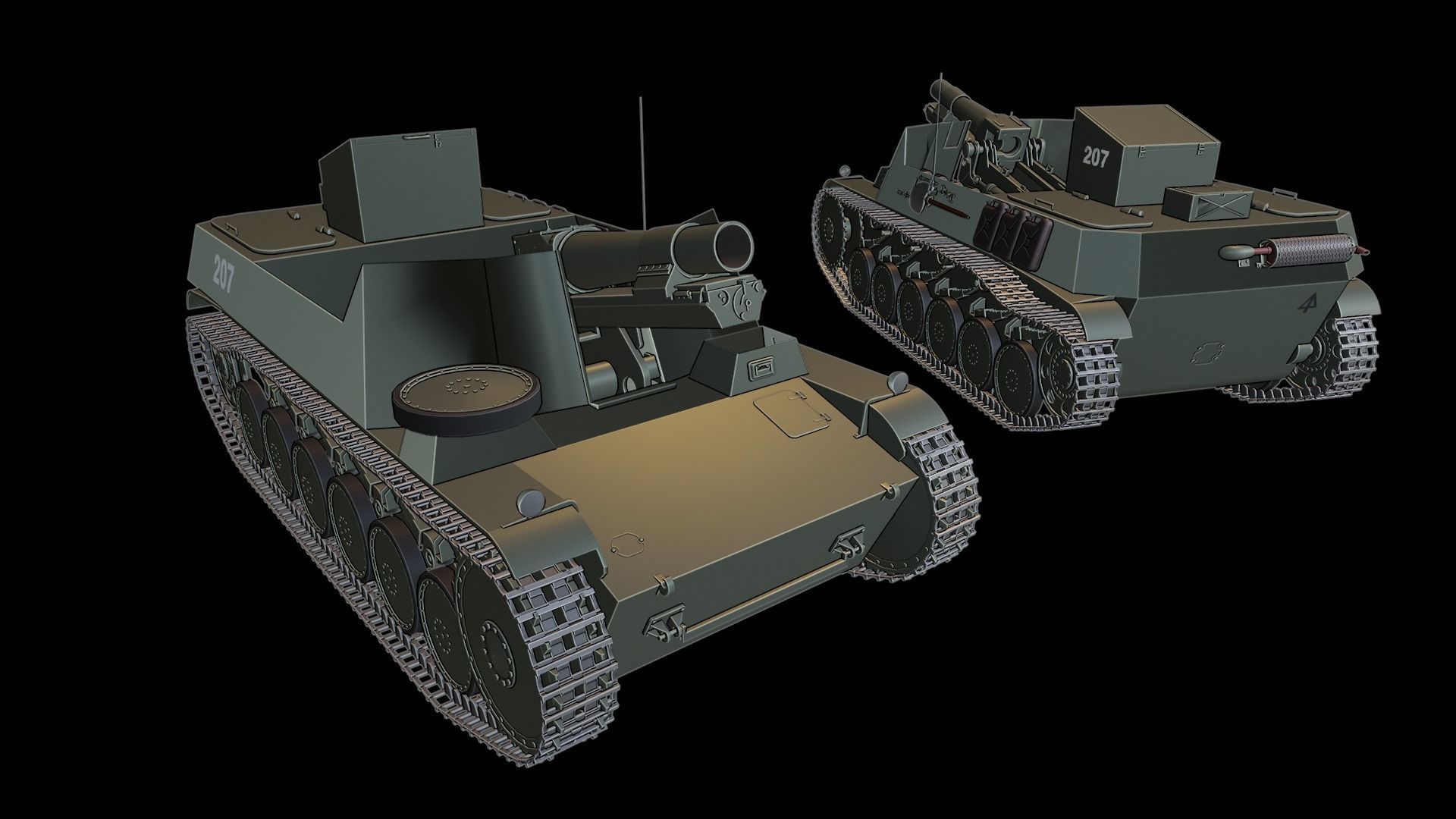 panzer ii Bison2 3D print model | CGTrader