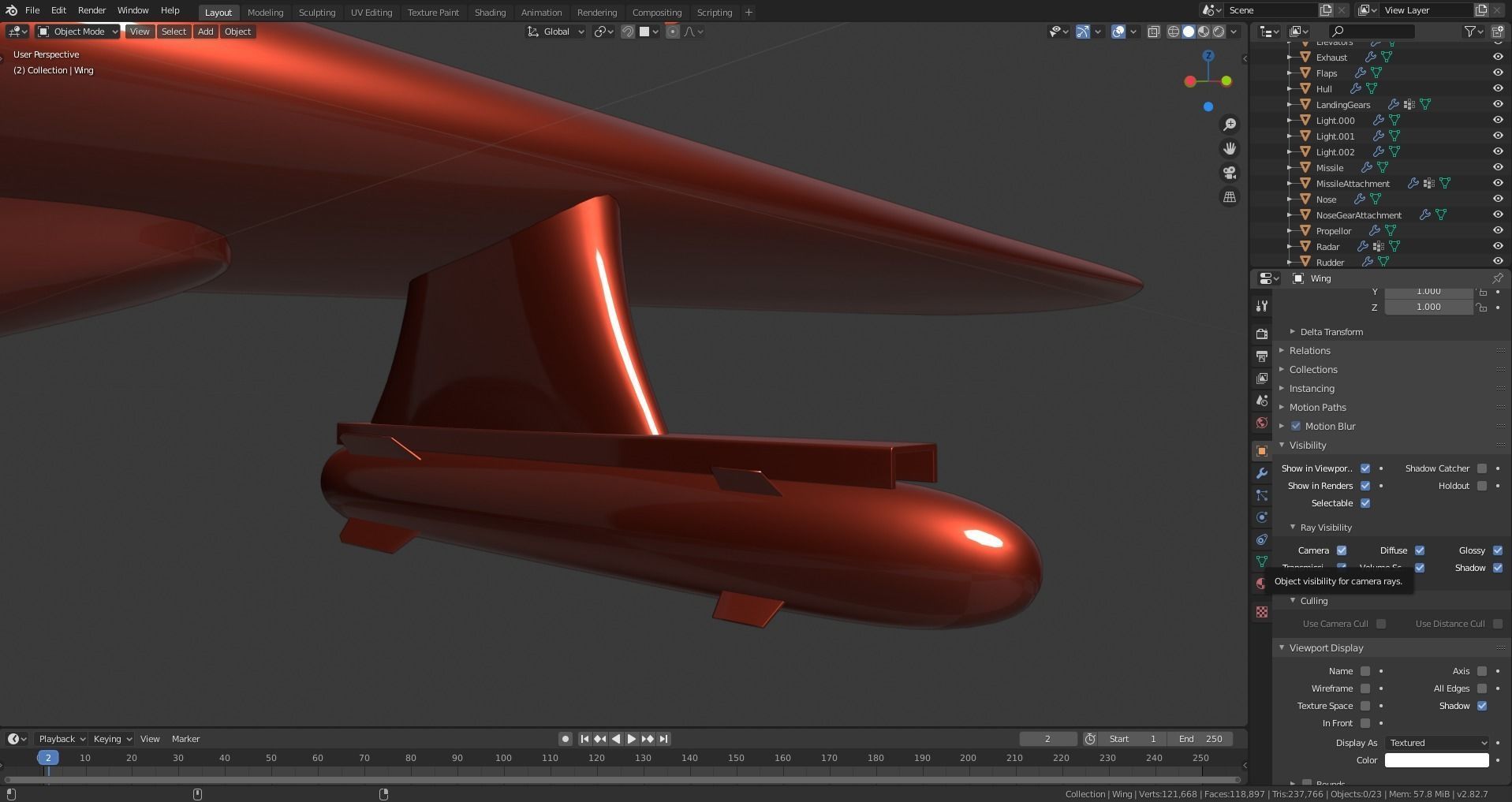 Northrop Grumman AC-208 ELIMINATOR GUNSHIP - 3D model | CGTrader