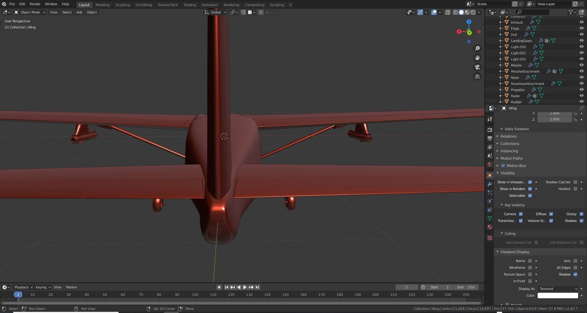 Northrop Grumman AC-208 ELIMINATOR GUNSHIP - 3D model | CGTrader