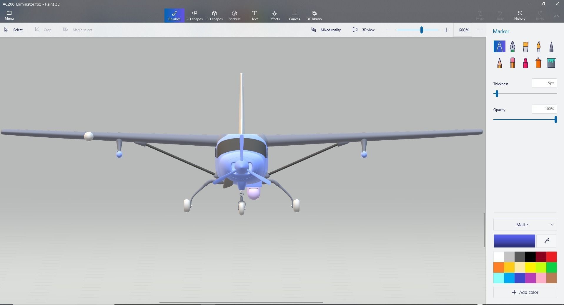 Northrop Grumman AC-208 ELIMINATOR GUNSHIP - 3D model | CGTrader