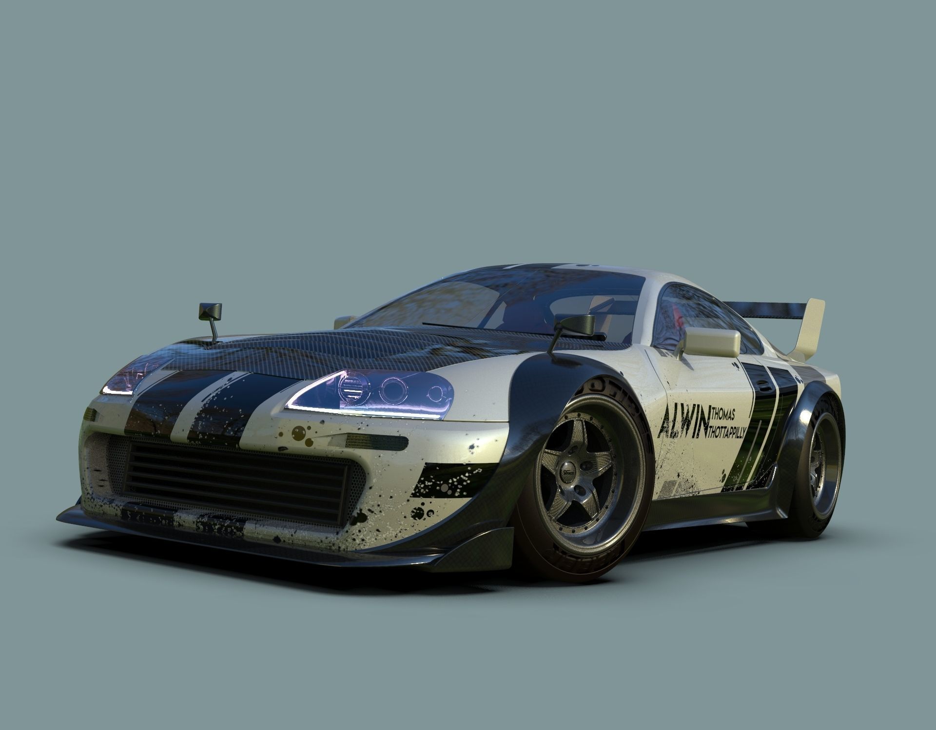 TOYOTA SUPRA 3D MODEL 3D model | CGTrader