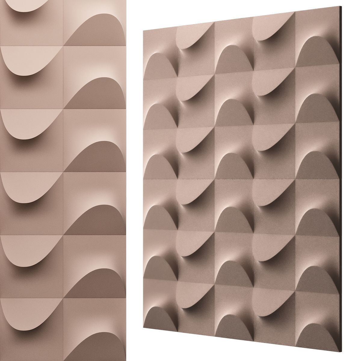 Sahara wall decor 3D model | CGTrader