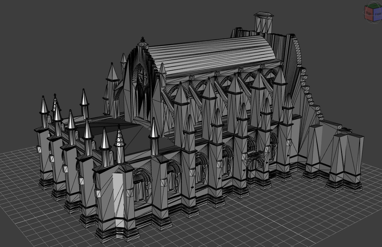 Rosslyn Chapel 3D model | CGTrader
