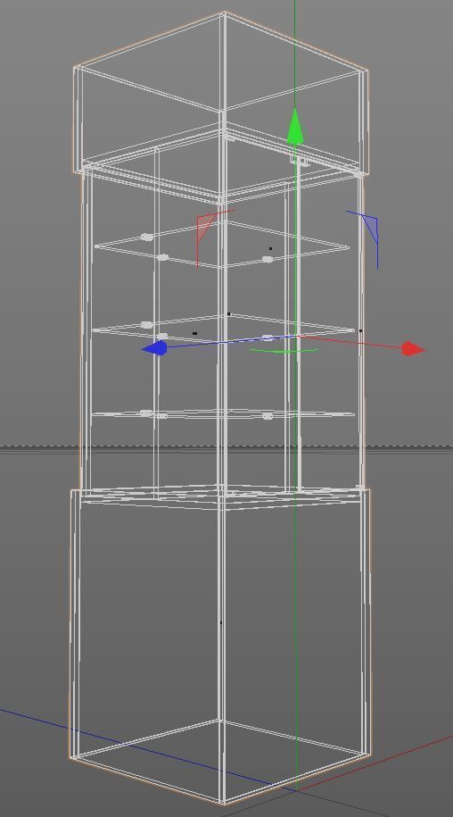 3D model Display Cabinet And Showcase VR / AR / low-poly | CGTrader