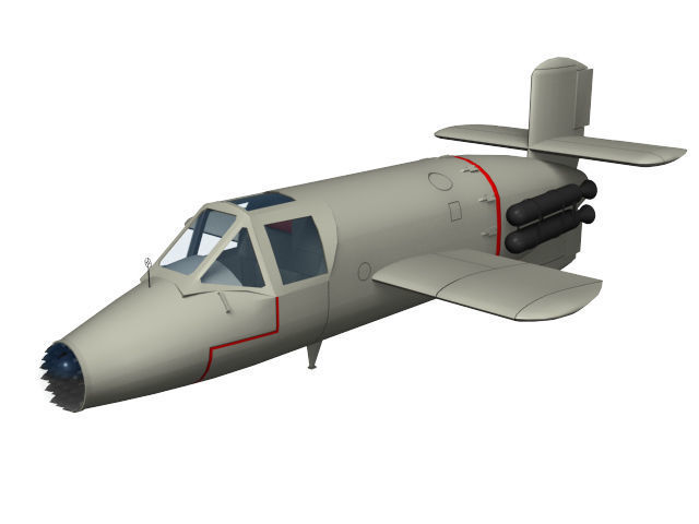 Ba349 Natter 3D model | CGTrader