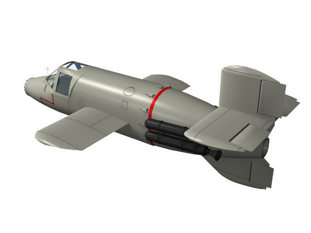 Ba349 Natter 3D model | CGTrader