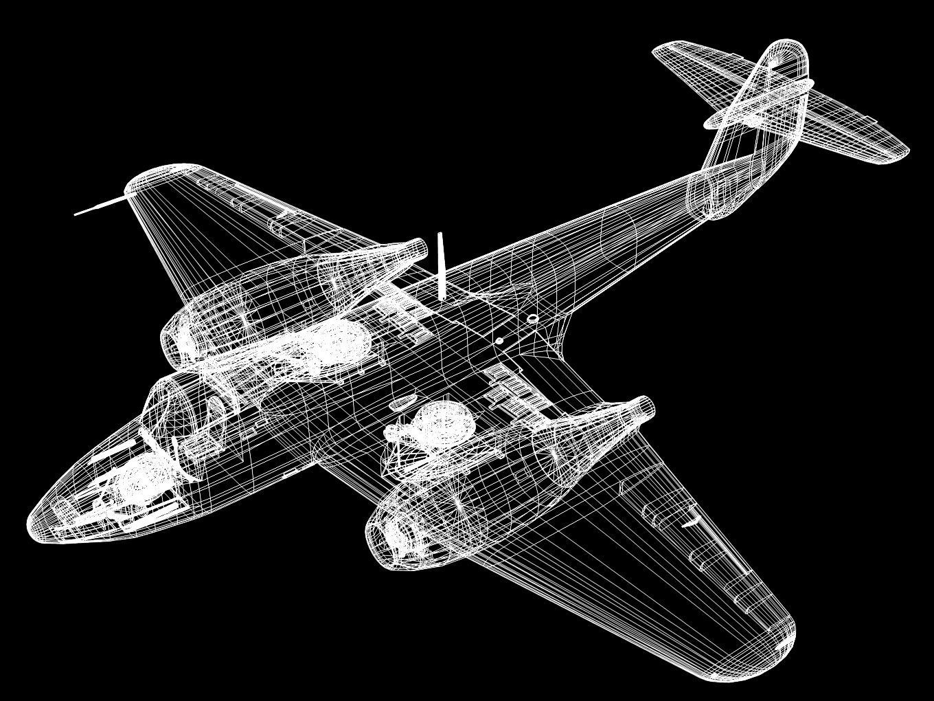 Gloster Meteor F1 3D model | CGTrader