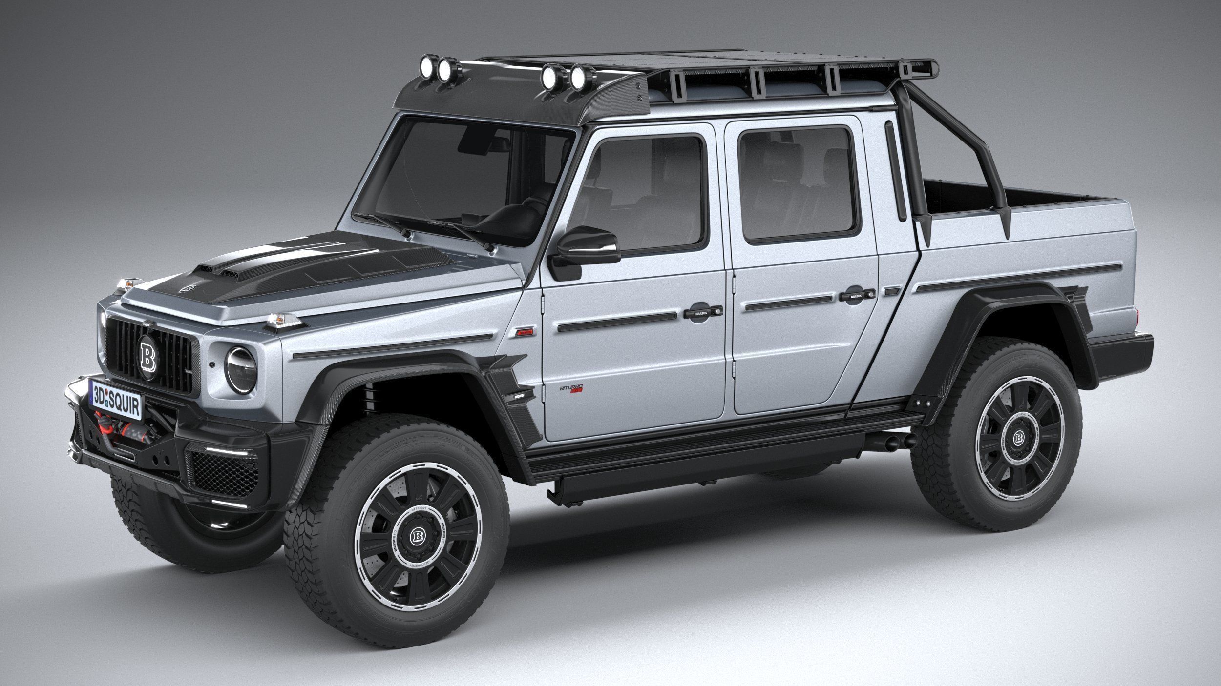 Brabus 800 Adventure XLP 2020 3D model | CGTrader