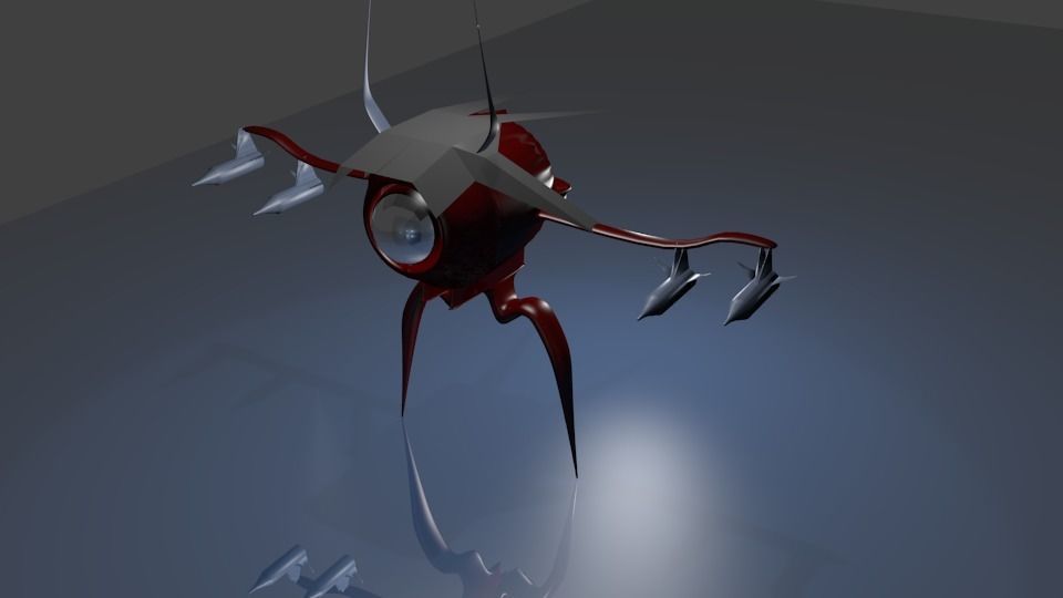 Robot Zeta Missiles free 3D model | CGTrader