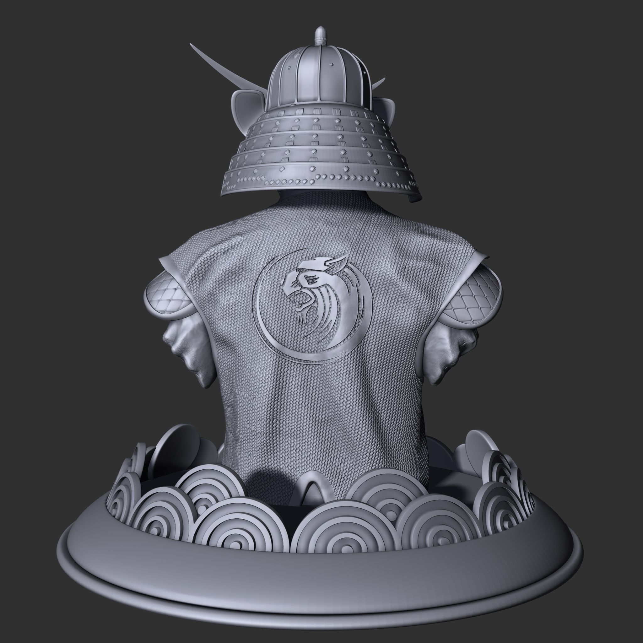 Samurai Tora 3D model 3D printable | CGTrader