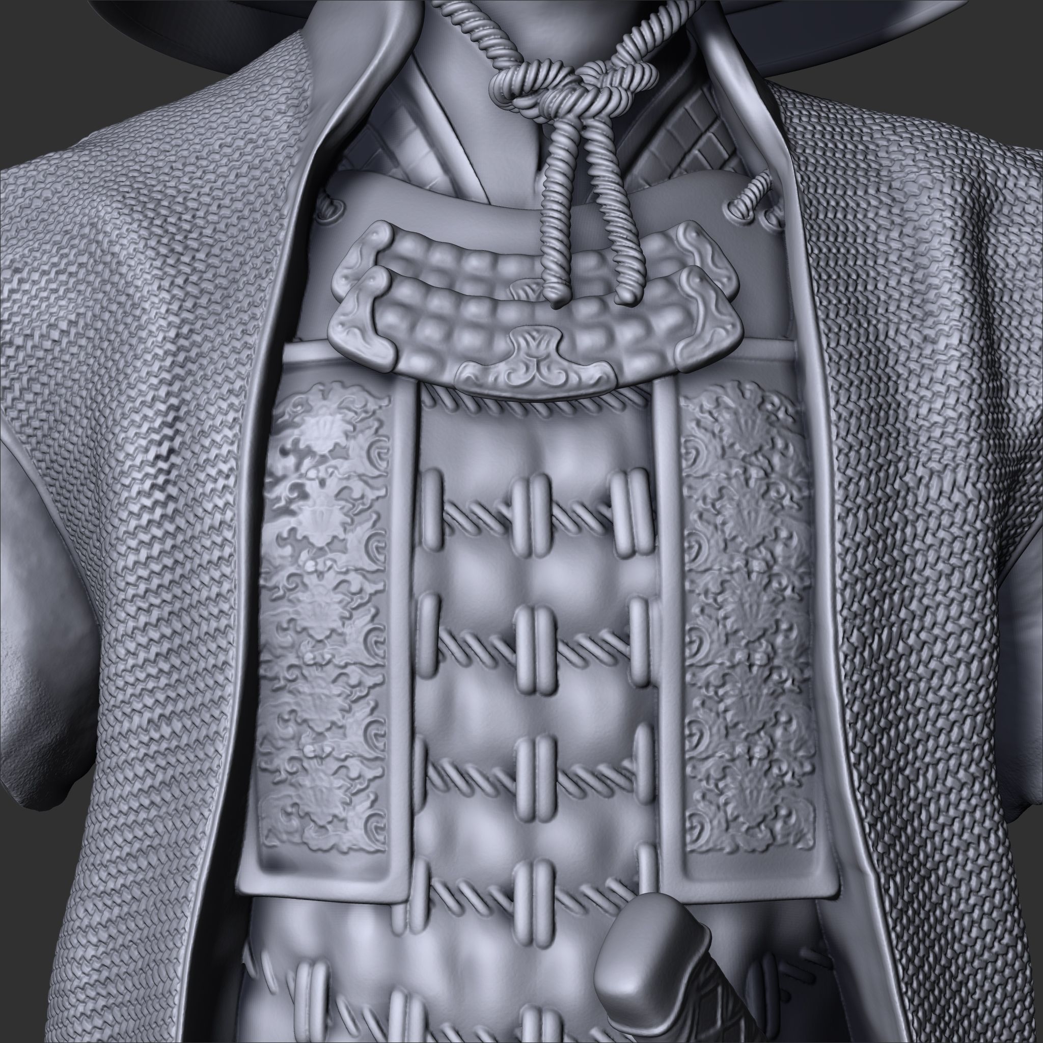 Samurai Tora 3D model 3D printable | CGTrader