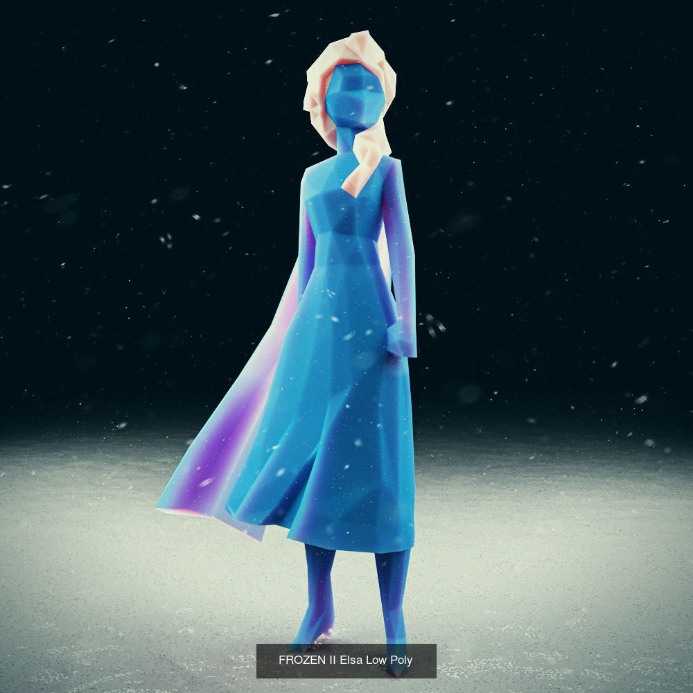 3D Model Collection FROZEN II VR / AR / low-poly | CGTrader