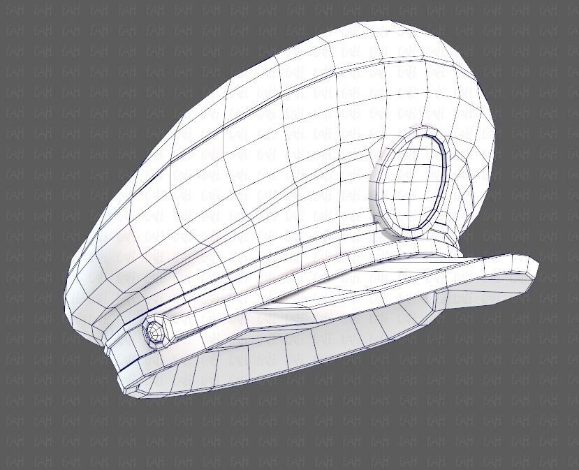 3D model Cap V01 VR / AR / low-poly | CGTrader