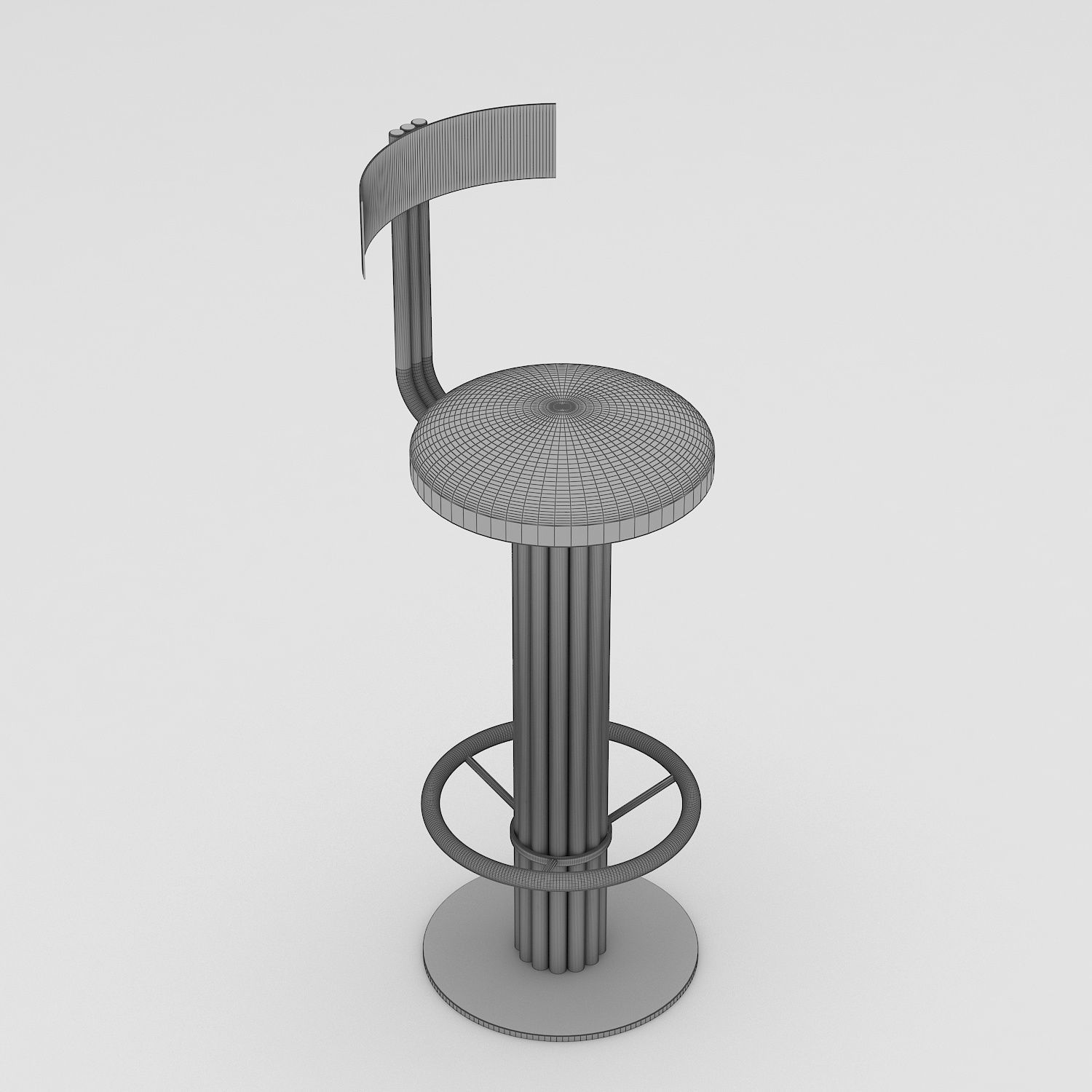 Bar Chair 3D model - Essential Home - Kelly free 3D model | CGTrader