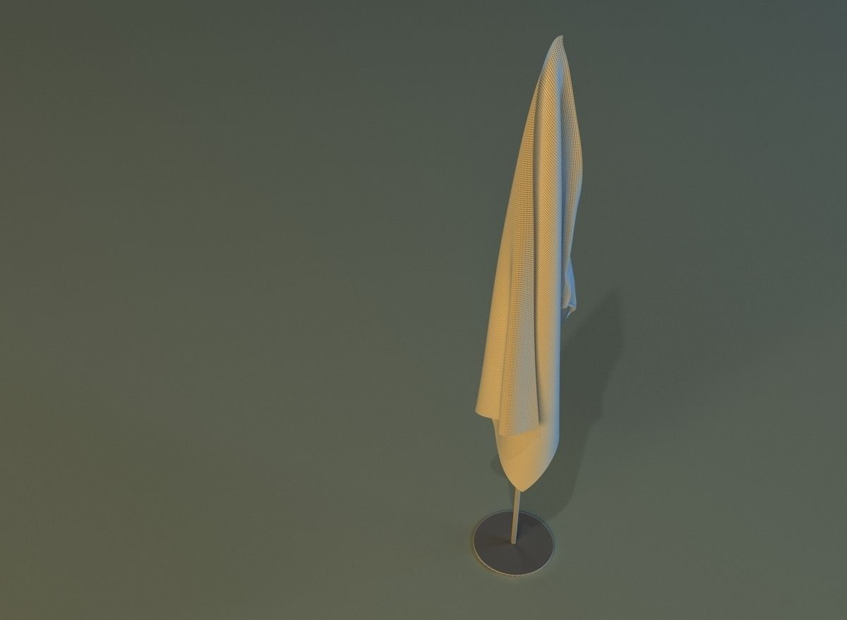 Flag stand 3D model | CGTrader