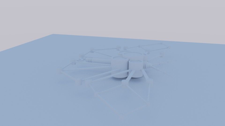 Gold and bronze mechanical moth 3D model | CGTrader