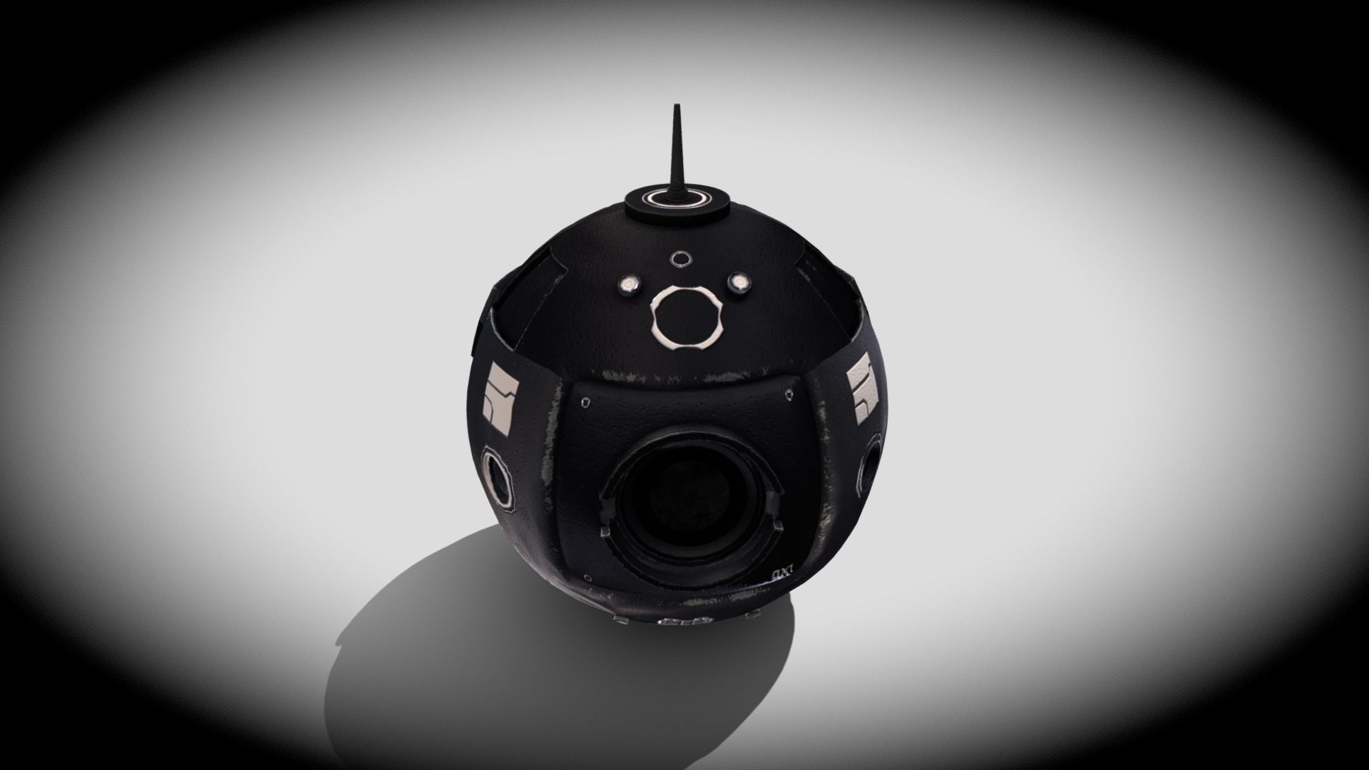 3D model Sci-fi Spy Drone VR / AR / low-poly | CGTrader