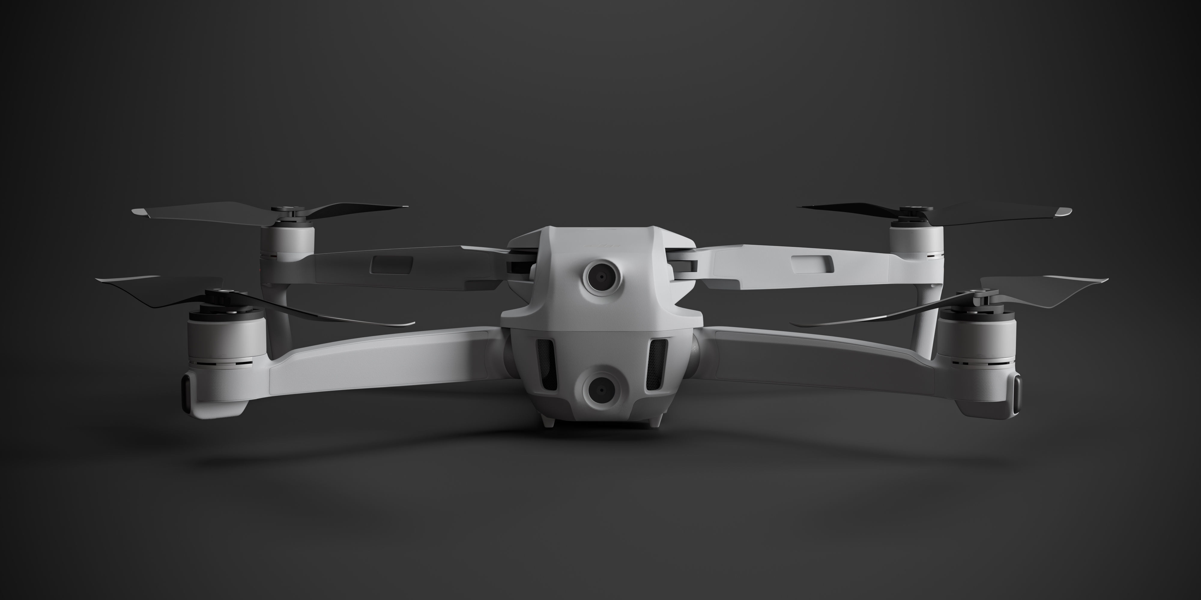 DJI Mavic Air 2 drone with transmitter 3D model | CGTrader