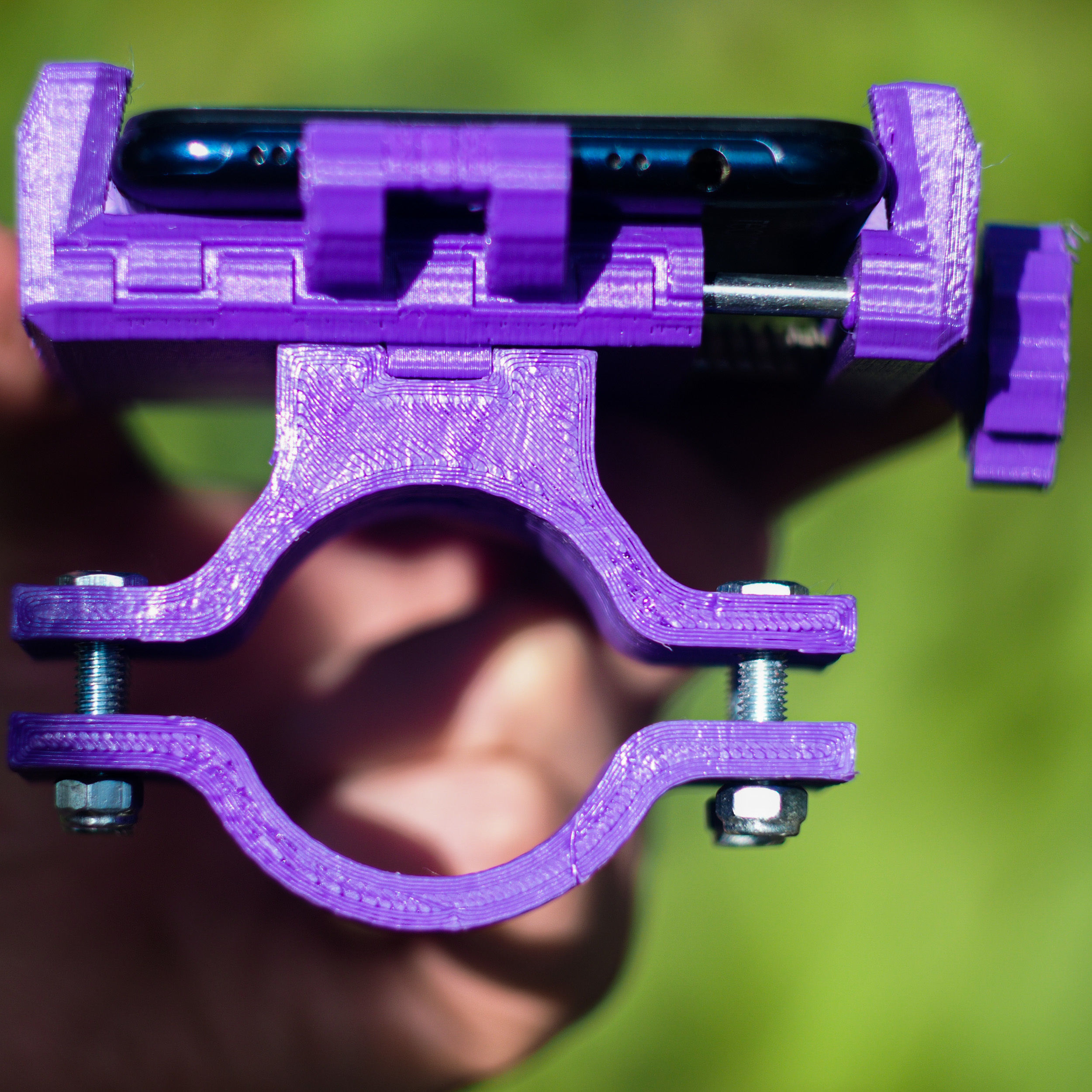 Bicycle smart phone holder 3D model 3D printable | CGTrader