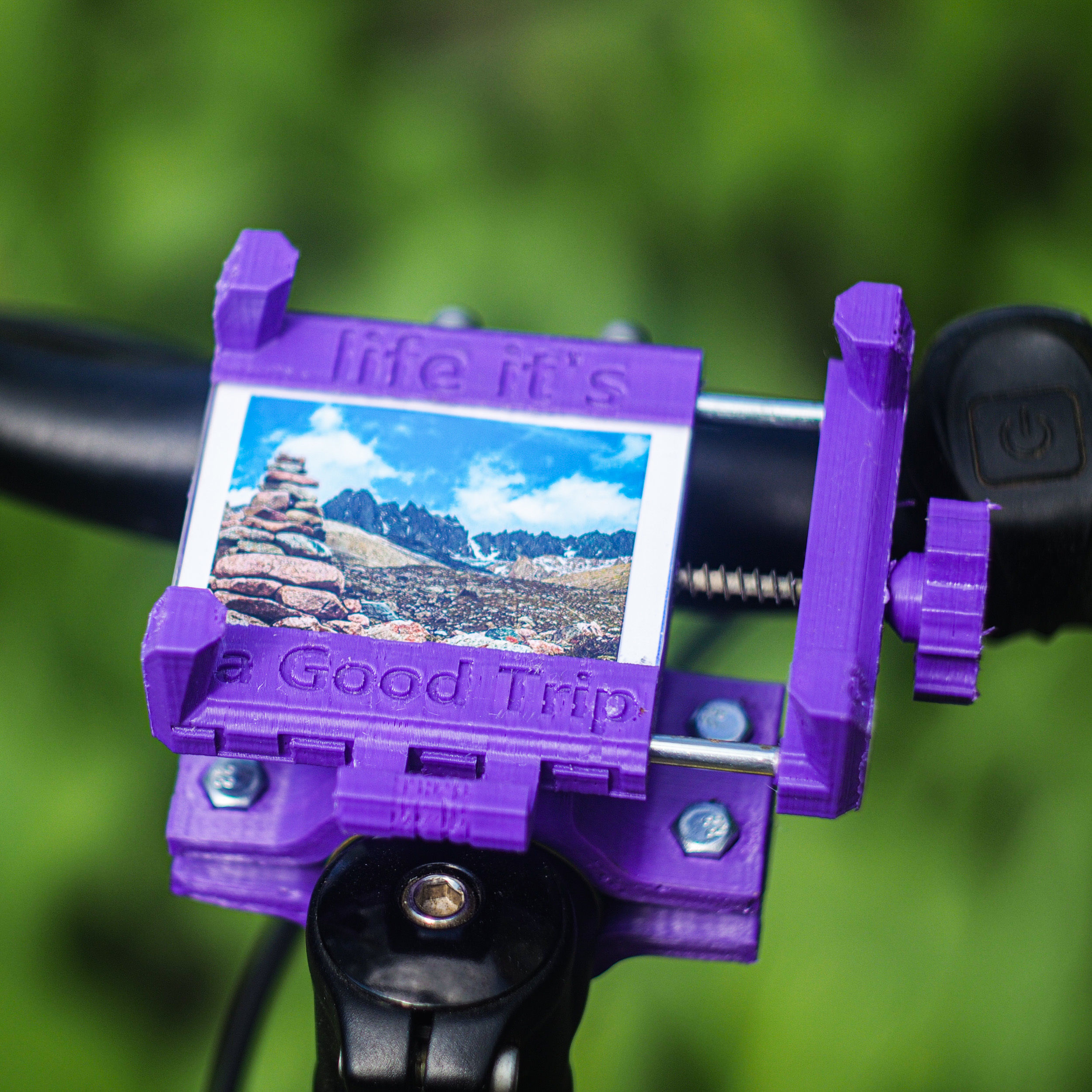 Bicycle smart phone holder 3D model 3D printable | CGTrader