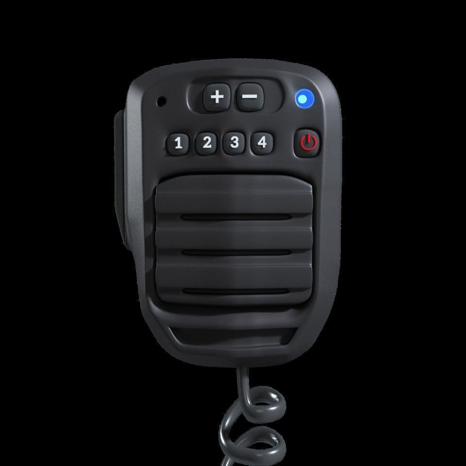 CB RADIO MICROPHONE 3D model | CGTrader