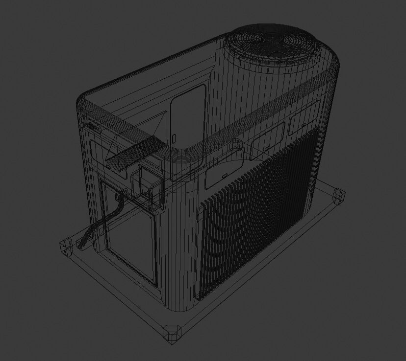 3D model Rooftop AC unit VR / AR / low-poly | CGTrader