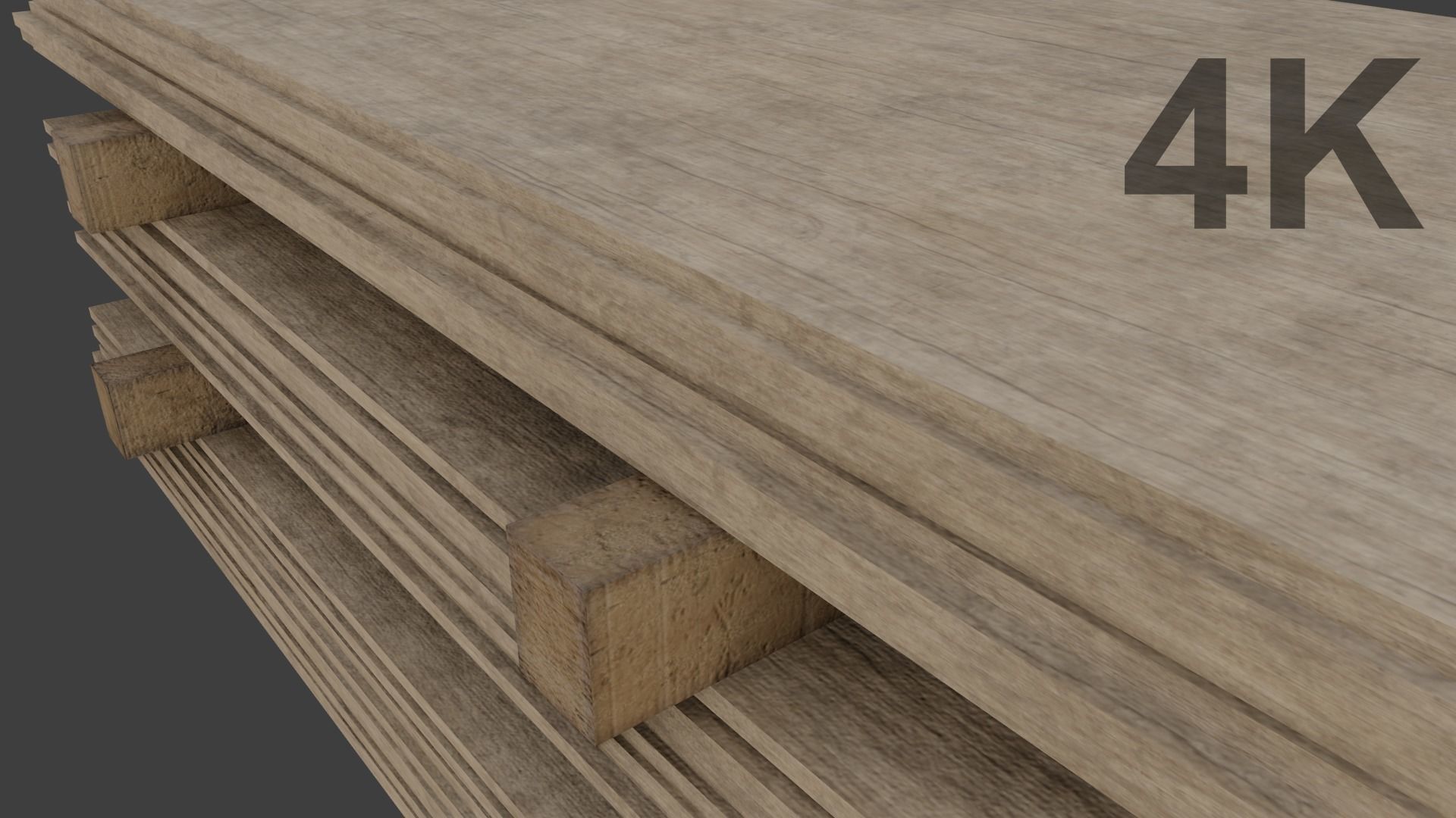 3D model Construction Wood Planks VR / AR / low-poly | CGTrader