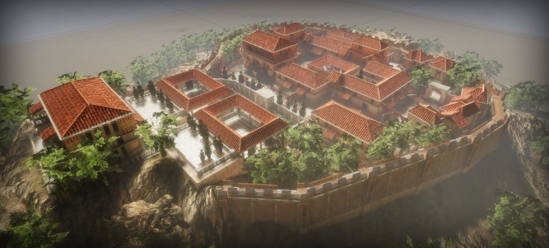 Roman City Set 3D model | CGTrader