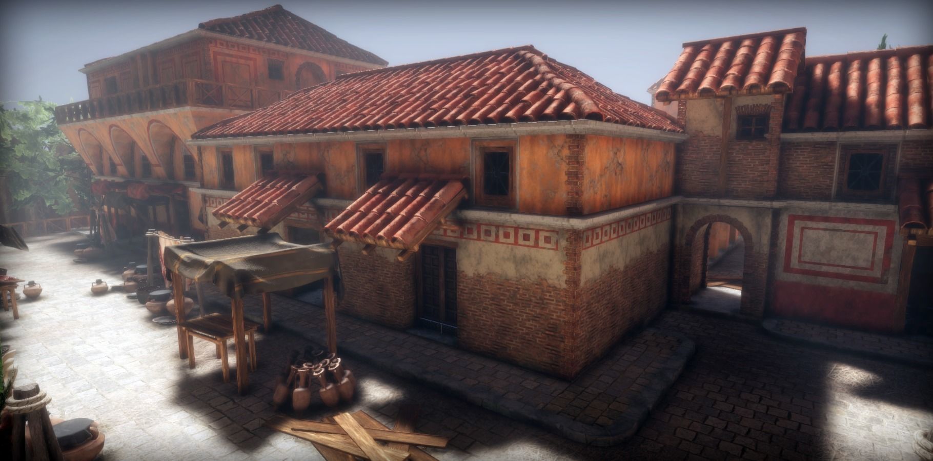 Roman City Set 3D model | CGTrader