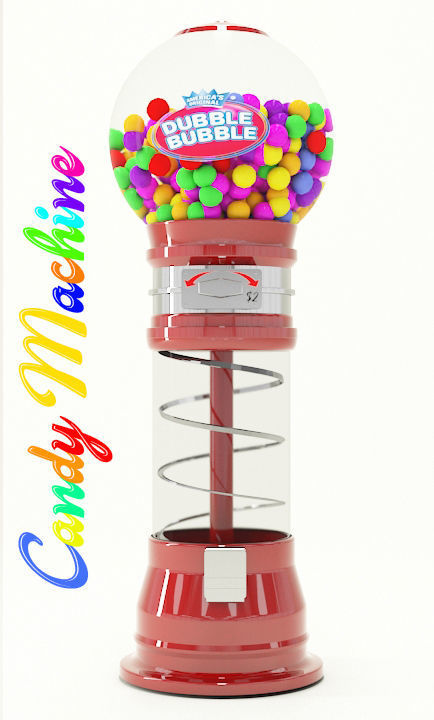 Candy Machine 3D model | CGTrader
