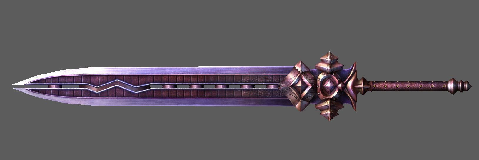 3D model synthetic heavy sword VR / AR / low-poly | CGTrader