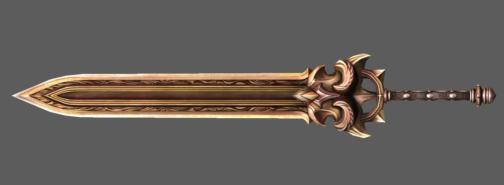 3D model synthetic heavy sword VR / AR / low-poly | CGTrader